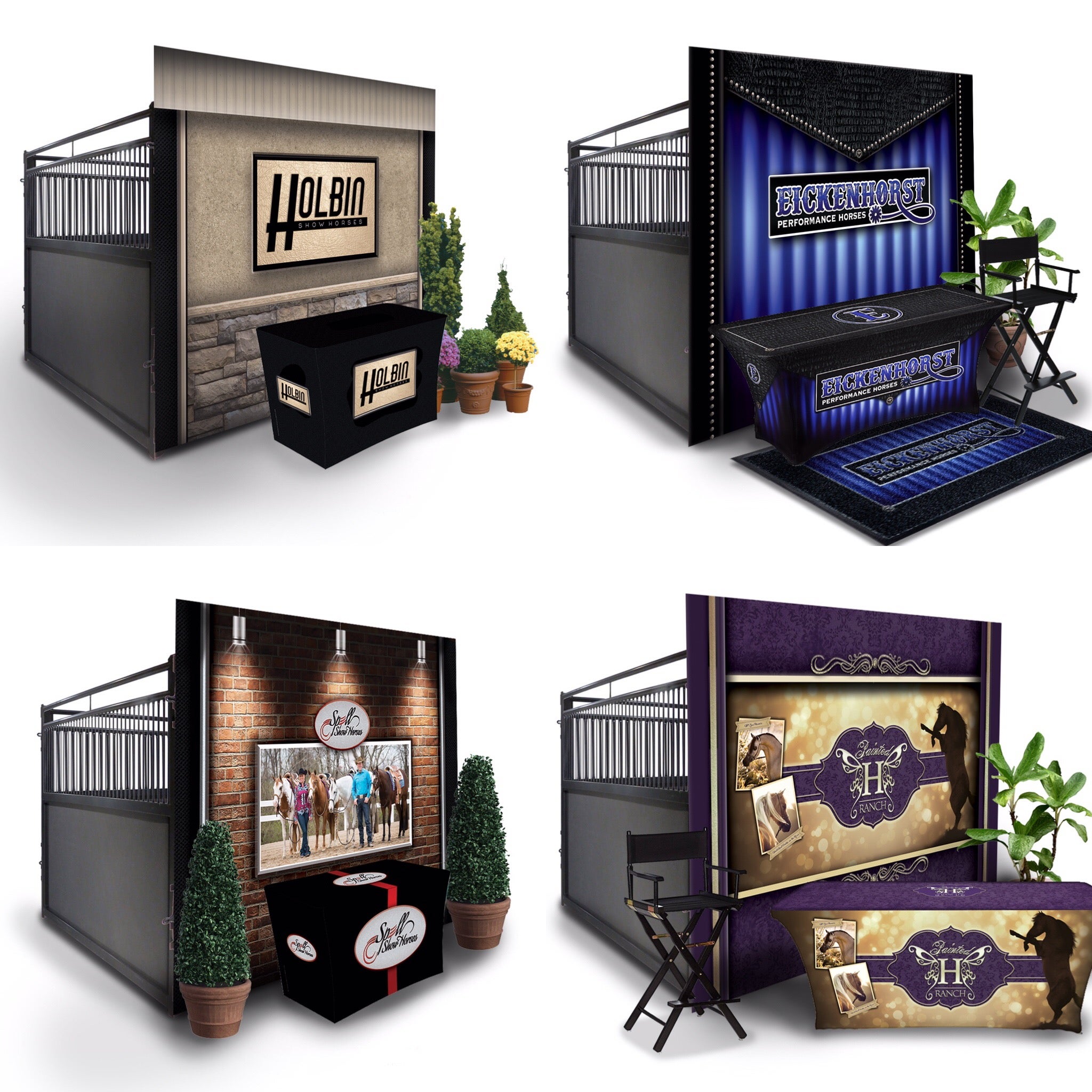 Custom Stall Drapes | Barn Boards By Melissa Ilic