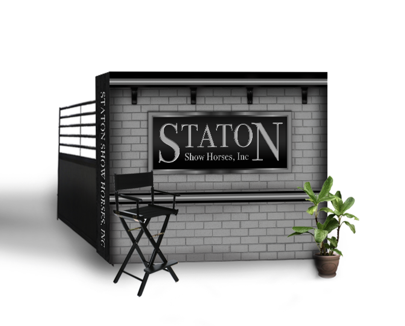 Pop Up Box Wall Stall Front | Barn Boards By Melissa Ilic